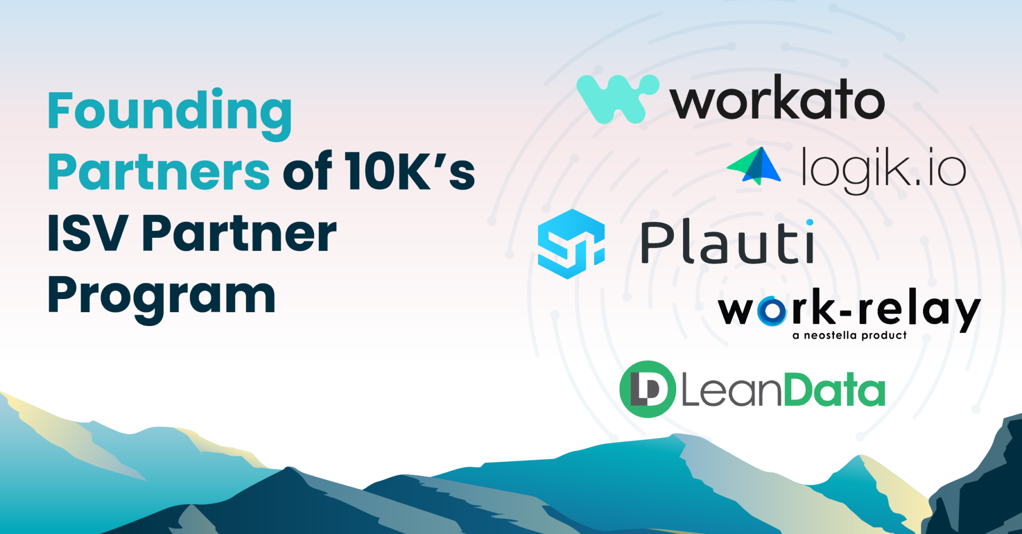 10K Announces ISV Partner Program And Expansion of On-Demand Model - 10K